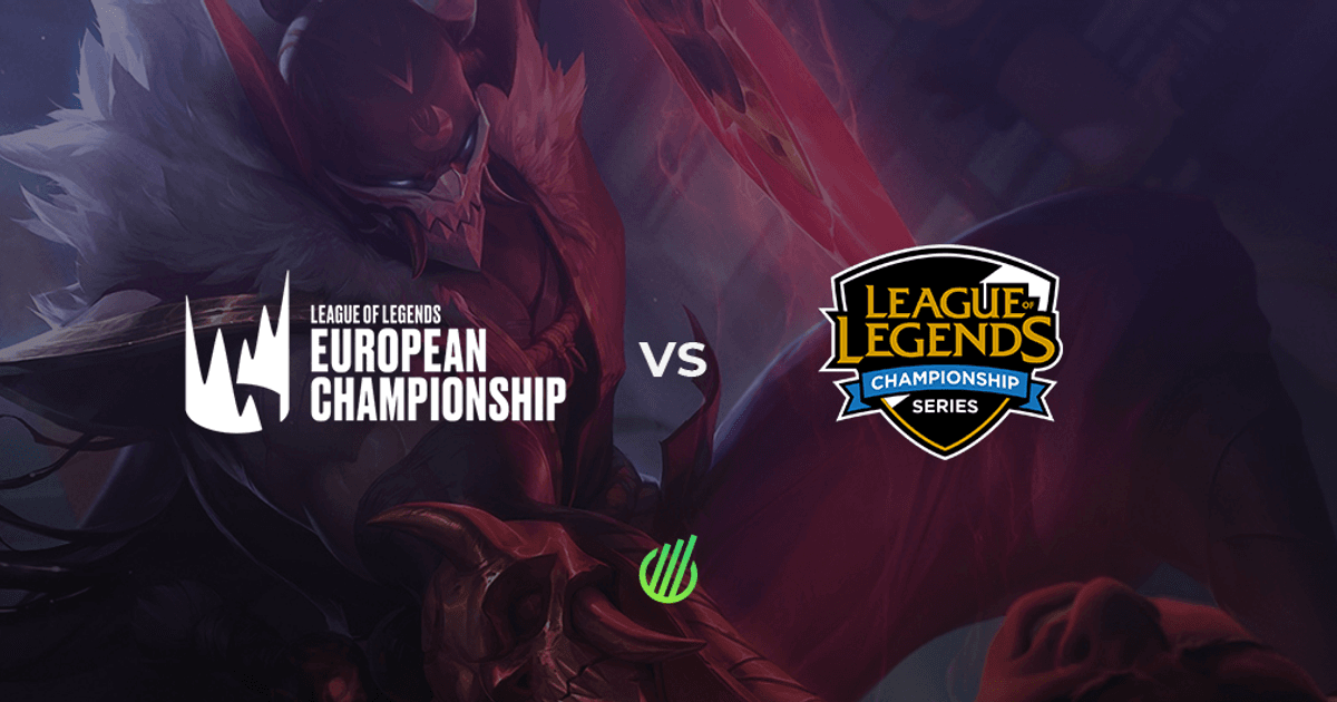 LEC vs LCS: The main battle of summer split | Esports Charts