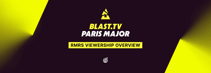 Зрительская статистика BLAST Paris Major 2023 RMR | Esports Charts