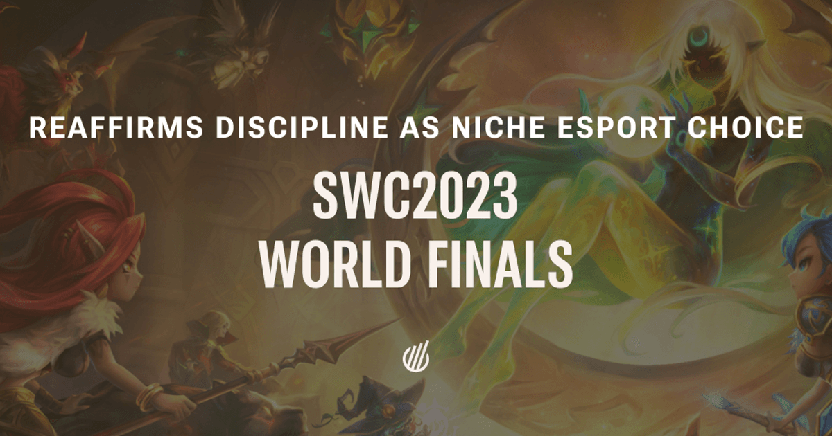 SWC2023 World Finals has reaffirmed that the discipline is a niche esport | Esports Charts