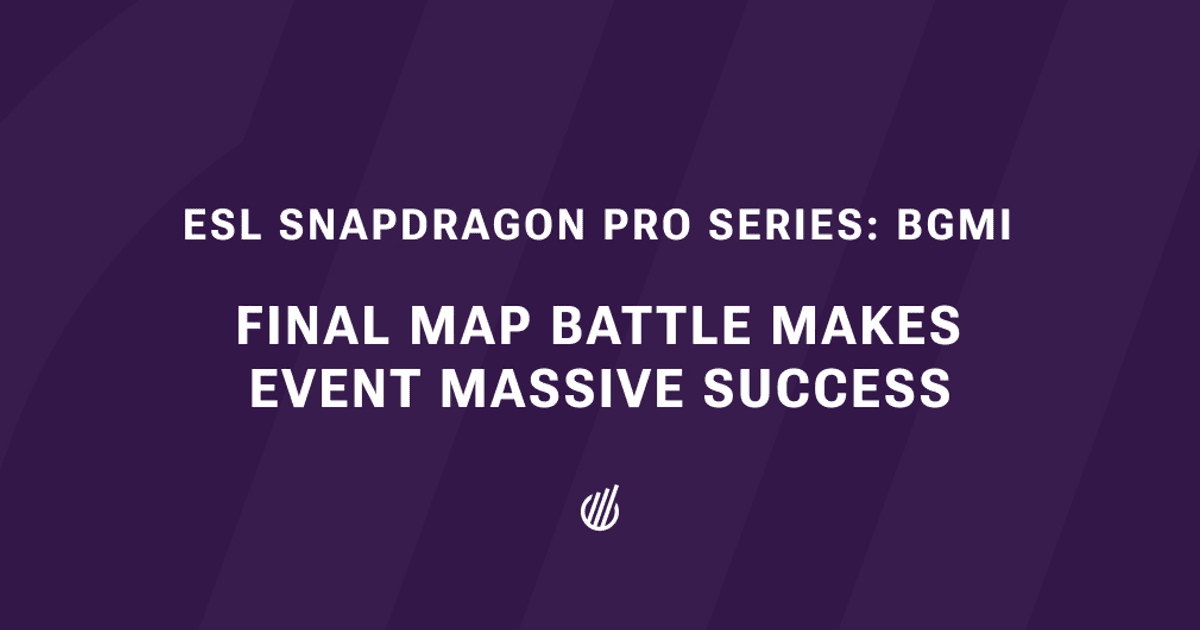 Snapdragon Pro Series: BGMI's final map brings event massive viewership ...