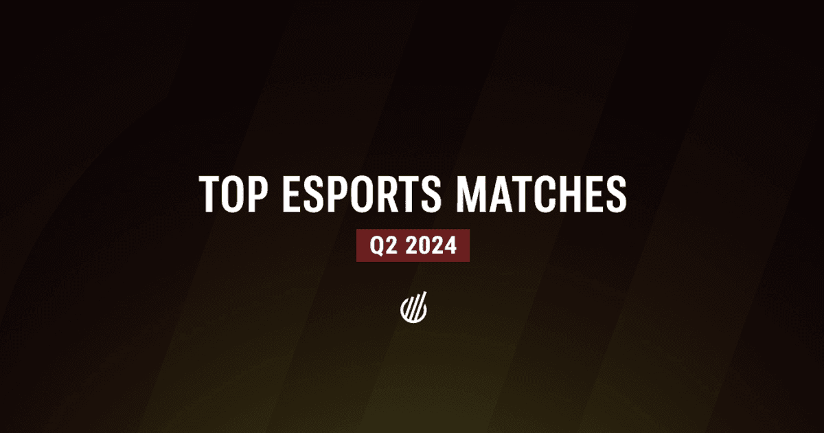 The most popular esports matches during Q2 2024 | Esports Charts