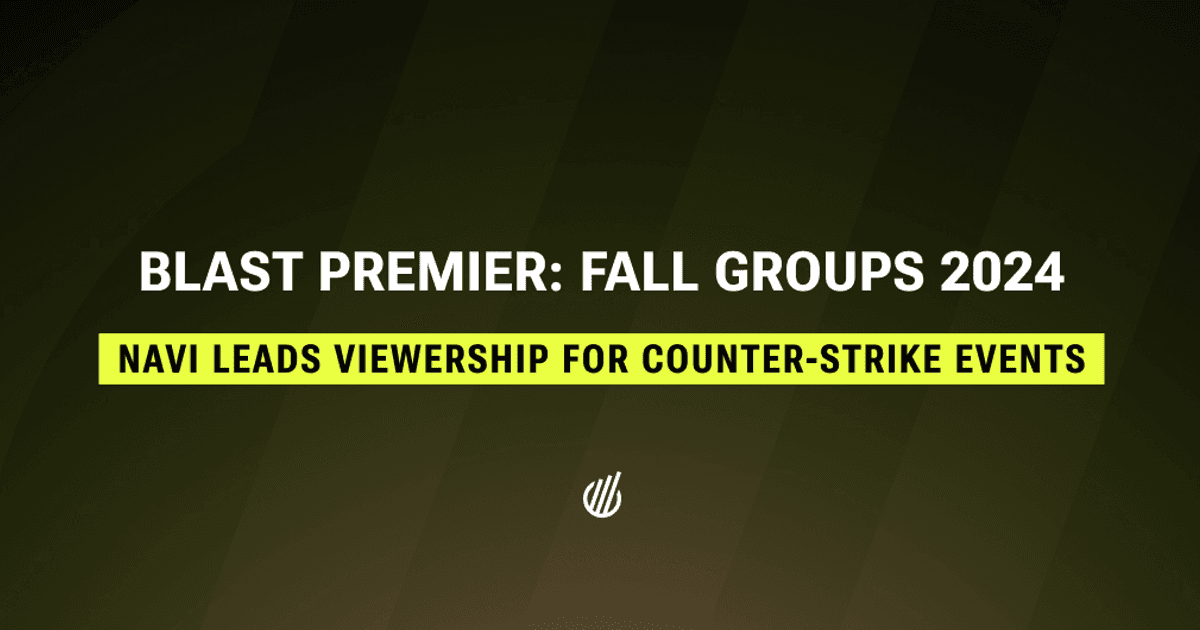 BLAST Premier Fall Groups 2024 Viewership Statistics & Results | Esports Charts