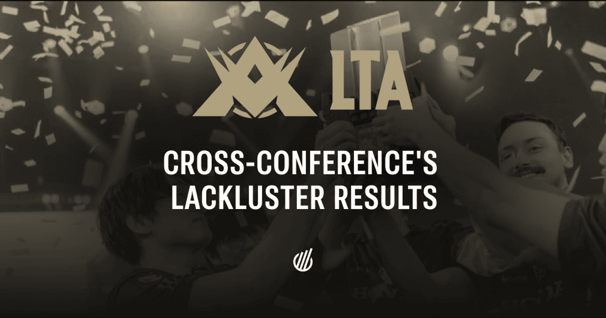 LTA Cross-Conference Struggles: Viewership & Format Issues | Esports Charts