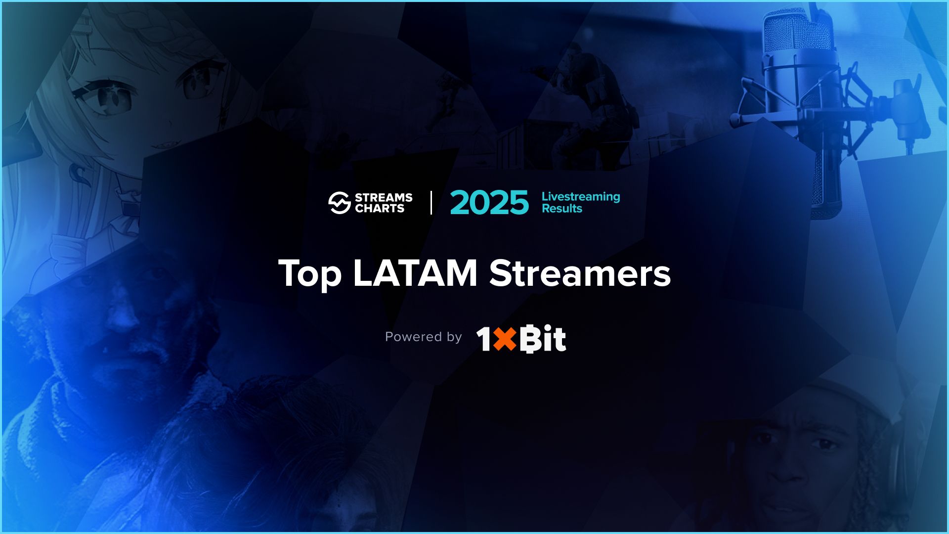 Top Latin American streamers of 2025 | Streams Charts